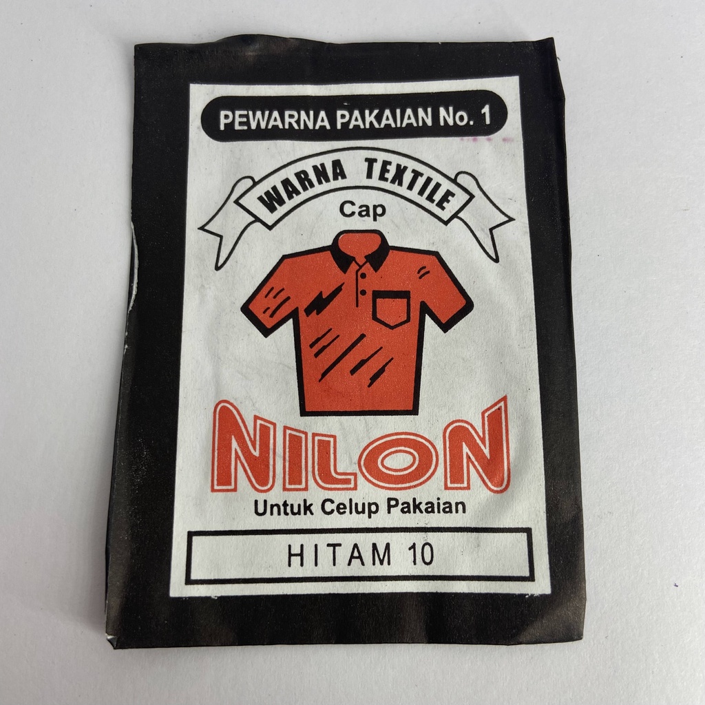 Jual Wenter NILON Hitam Wantex Pewarna Kain DIY Tie Dye Pakaian Textil ...