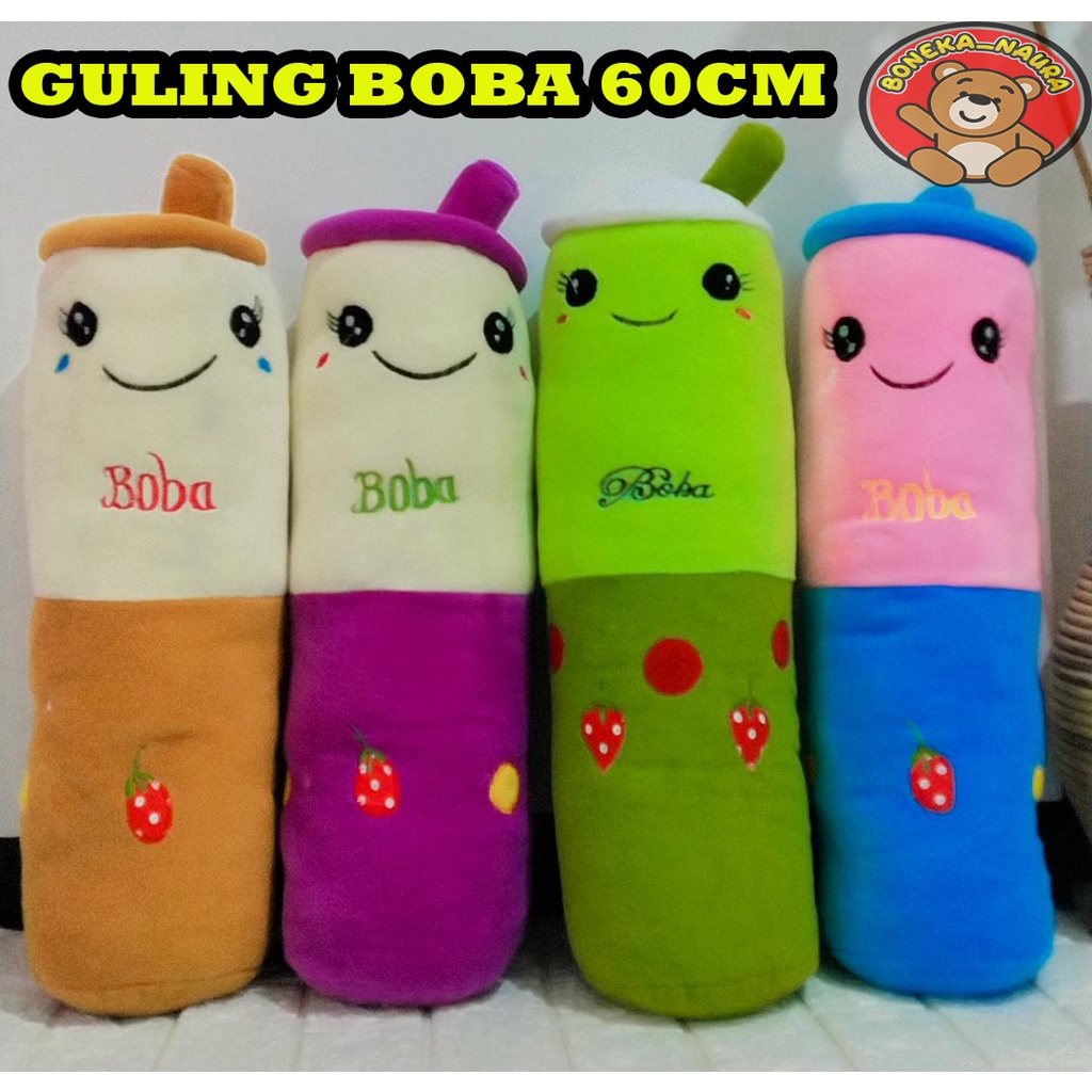 Jual GULING BOBA MILK TEA UKURAN 60CM GULING LUCU MURAH | Shopee Indonesia