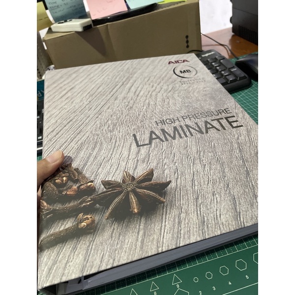 Jual Buku katalog catalogue sample HPL Aica laminated 2022-2023 ...