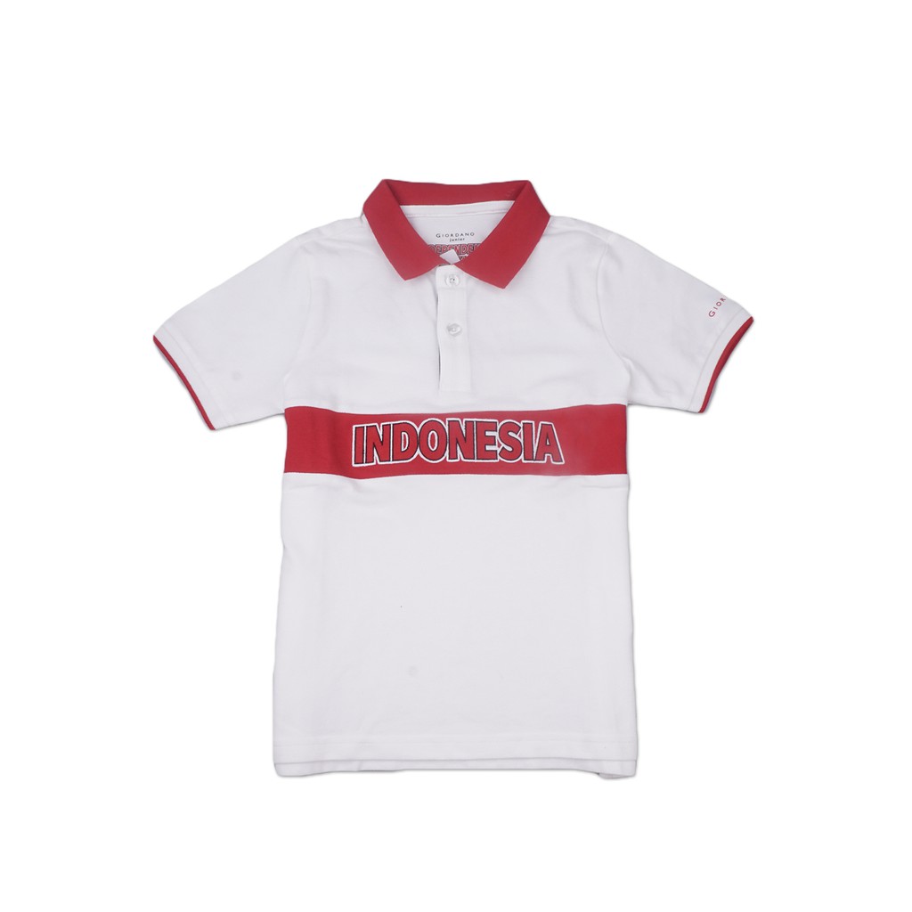 Jual Giordano Junior Indonesia Series Polo - Kaos Polo Anak Lengan ...