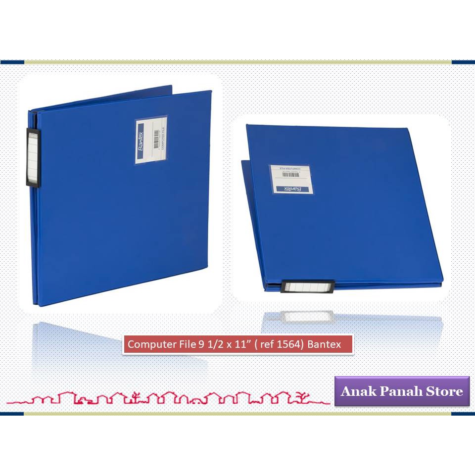 Jual Computer File Ukuran Kecil Merk Bantex 1564 Warna Biru | Shopee ...