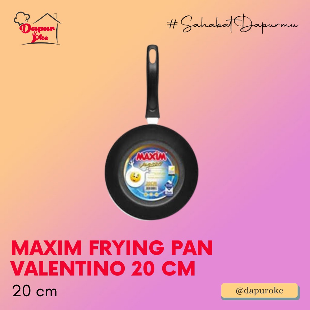 Jual Maxim Frying Pan Valentino 20 cm | Shopee Indonesia