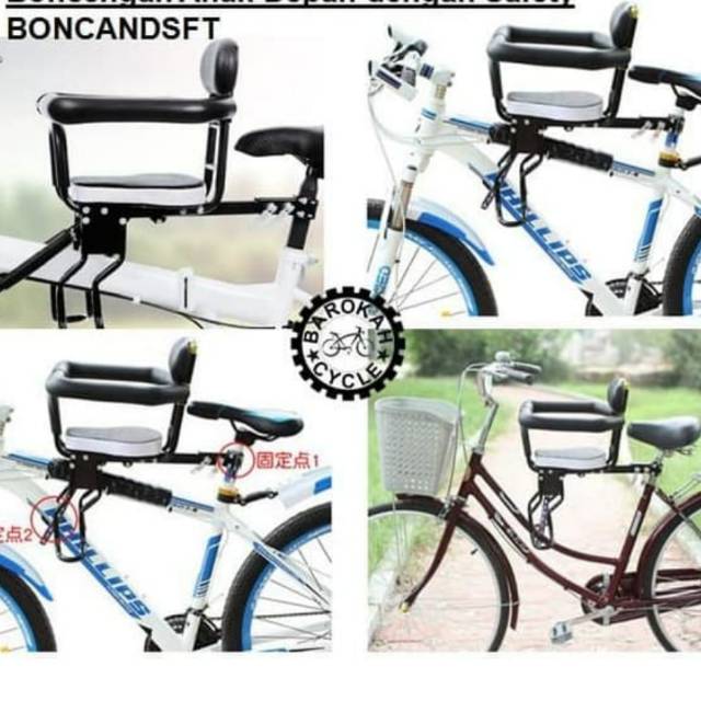 Jual Boncengan SEPEDA Anak Depan dengan Safety | Shopee Indonesia