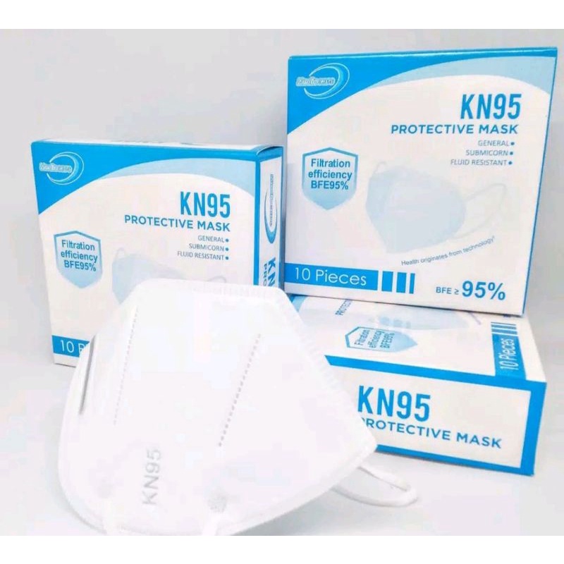 Jual Masker KN95 MedioCare 5 Ply Masker Medis 1 Box isi 10 pcs | Shopee ...