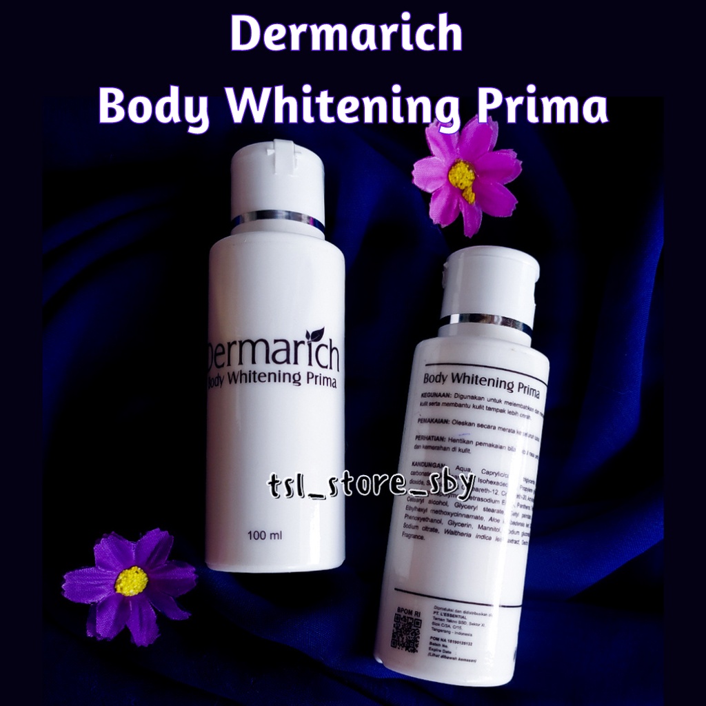 Jual Dermarich Body Whitening Prima - Body Lotion Whitening Dermarich ...