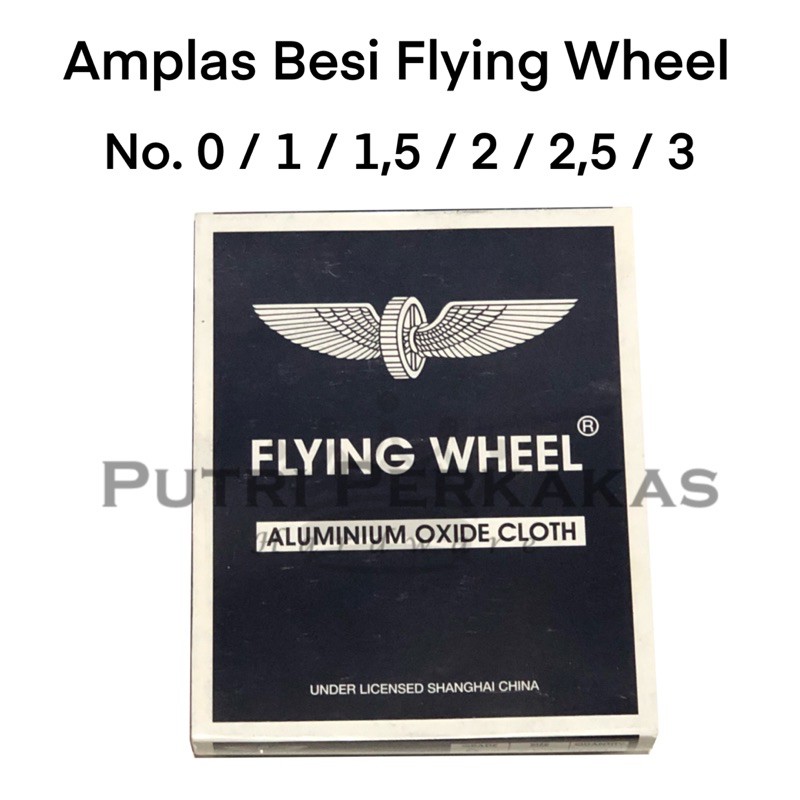 Jual Amplas Besi Flying Wheel ECER no. 0 / 1 / 1.5 / 2 / 2.5 / 3 ...