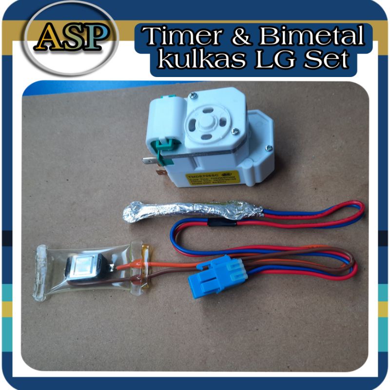 Jual Timer Bimetal Defrost Pius kulkas LG set | Shopee Indonesia