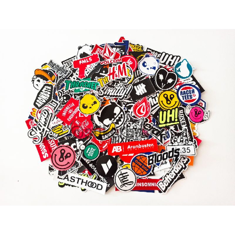 Jual Stiker brand distro Graftac anti air sticker striping hypebeast ...