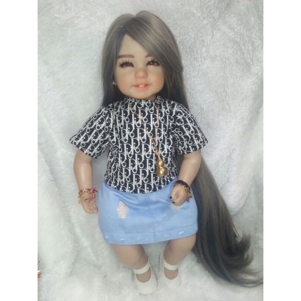 Jual baju boneka reborn 22/24" (hanya atasan) | Shopee Indonesia