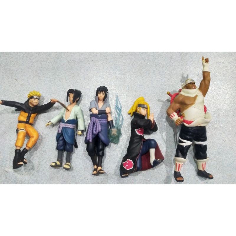 Jual Naruto Figure SET isi 5 pcs : Boneka Naruto / Figurine Naruto ...