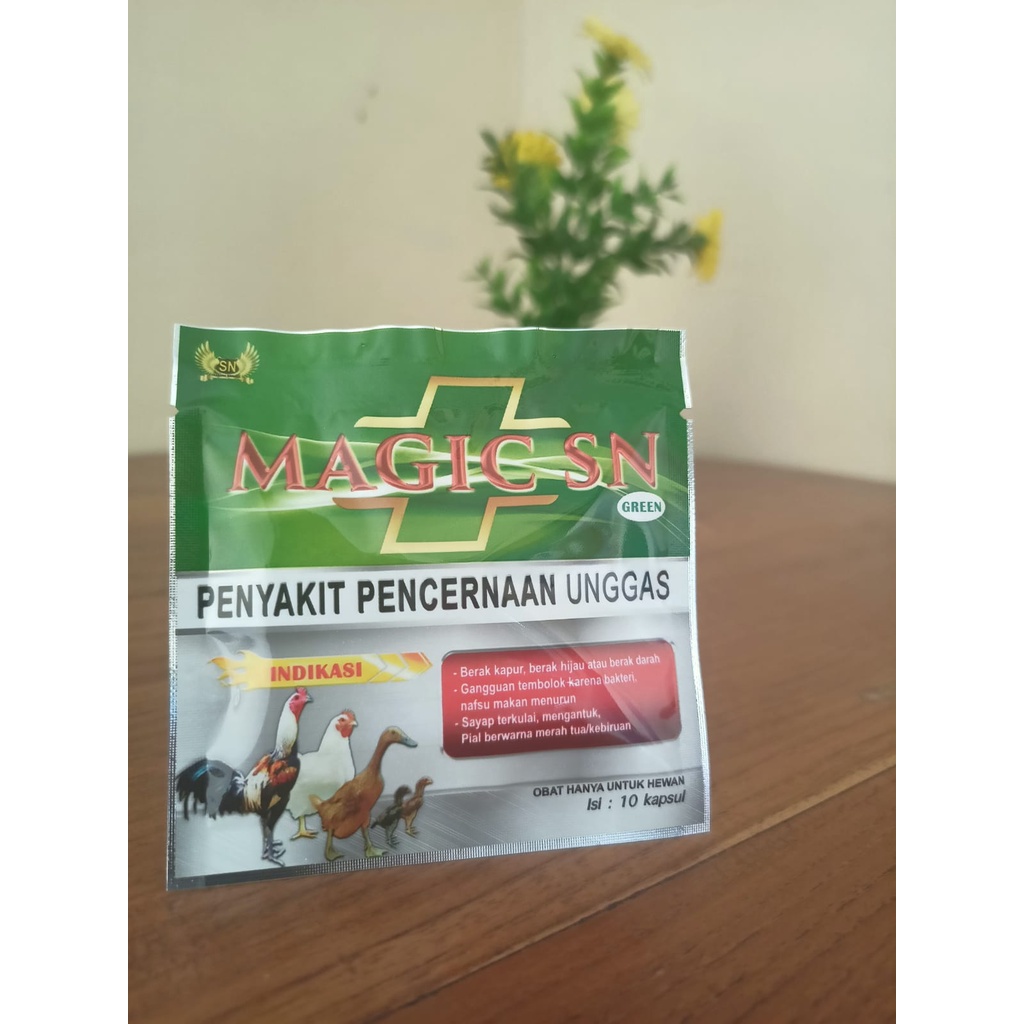Jual MAGIC SN GREEN Obat pencernaan ayam | Shopee Indonesia
