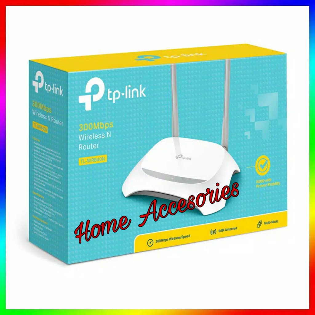 Jual Tp-Link TL-WR840N 300Mbps Wireless N Speed Router WiFi WR840 ...