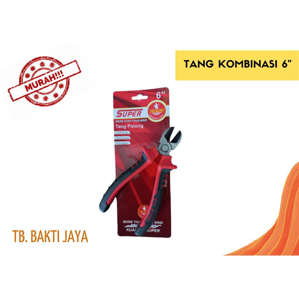 Jual TANG / TANG KOMBINASI /TANG KOMBINASI 6 INCH | Shopee Indonesia