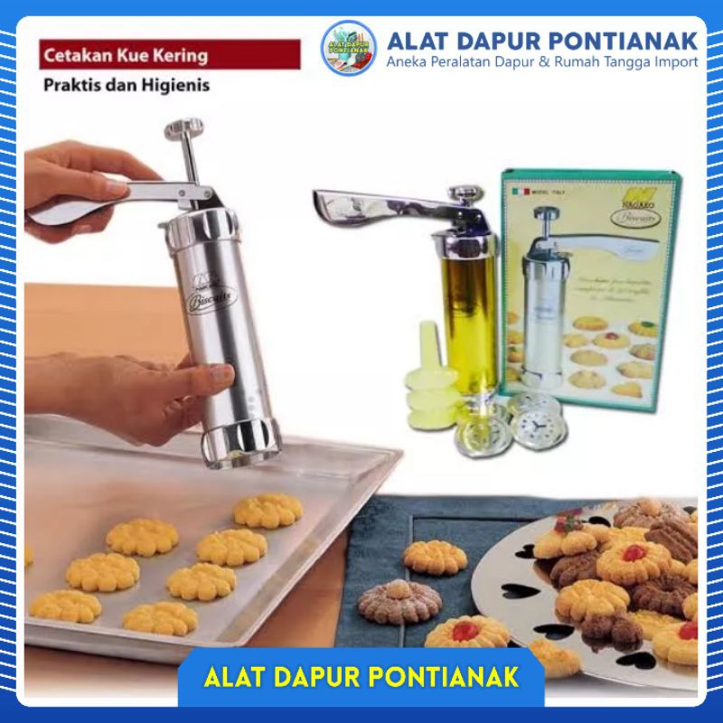 Jual CETAKAN COOKIES KUE KERING BISCUIT MAKER 10 PCS CETAKAN DAN 4 ...