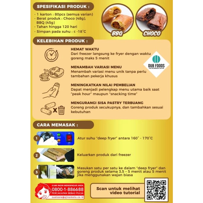 Jual Pastry | Pie / Puff Pastry Dengan 2 Varian Rasa (Ready To Fry ...