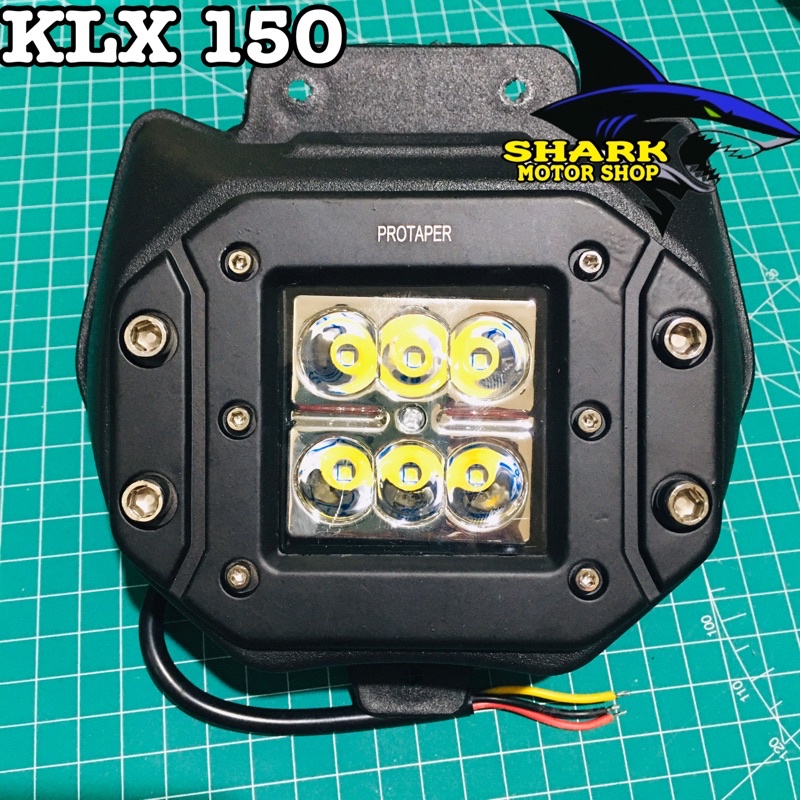 Jual Lampu custom KLX CRF WR LED Batok lampu Lampu depan custom lampu ...