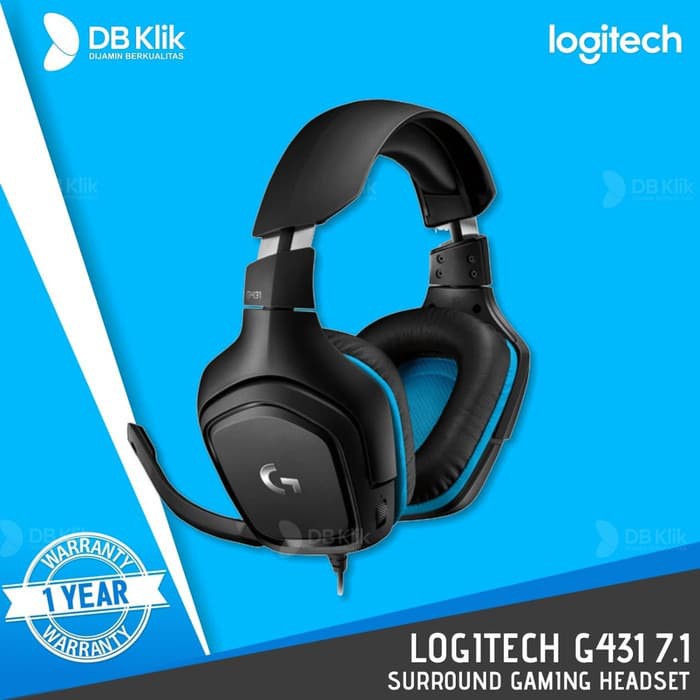 Jual G431 7.1 Surround Gaming Headset | Shopee Indonesia
