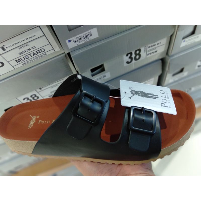 Jual Sendal wanita Polo Ralph House gesper 2 original | Shopee Indonesia