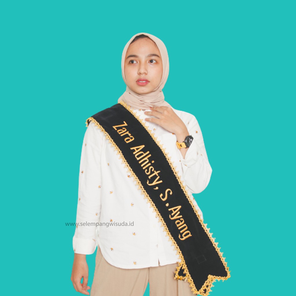 Jual Selempang Wisuda Renda Sehari Jadi | Shopee Indonesia