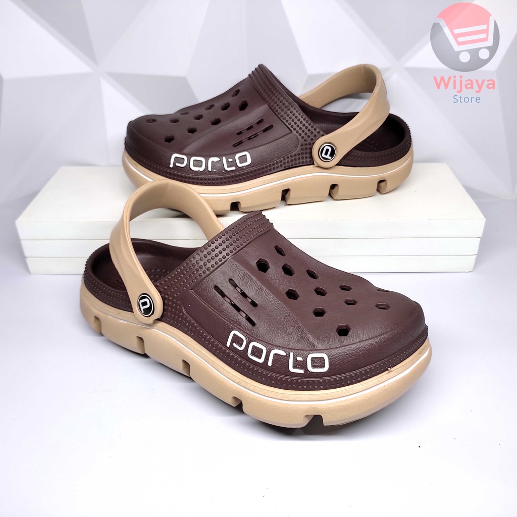 Jual Porto 1006 Sandal Baim Pria 39-44 Sendal Kokop Selop Sepatu Sandal ...