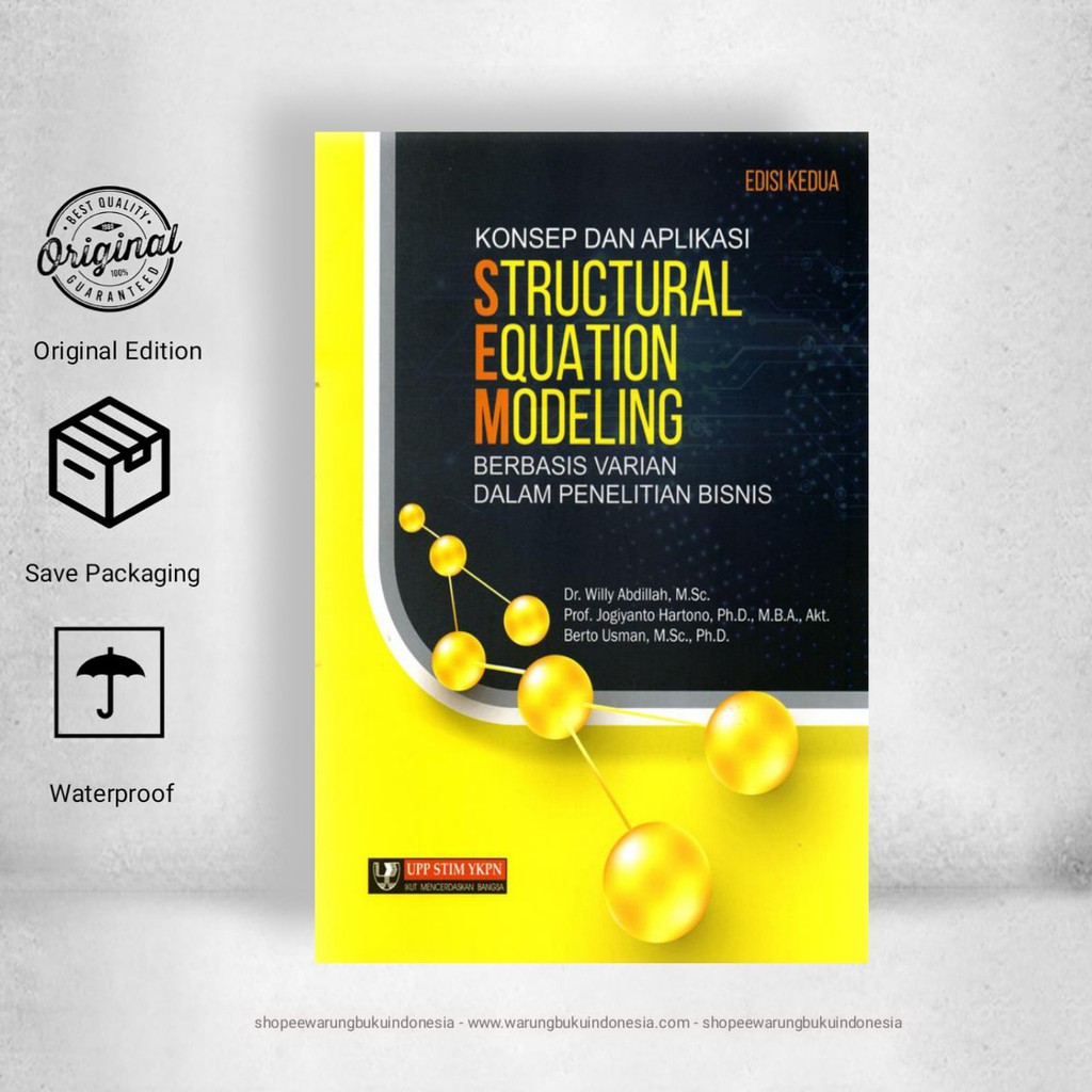 Jual Konsep dan Aplikasi Structural Equation Modeling - Willy Abdillah ...