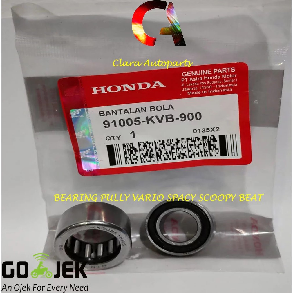 Jual LAHAR PULLEY VARIO BEARING PULLY PULY VARIO KVB BEARING PULLY ...