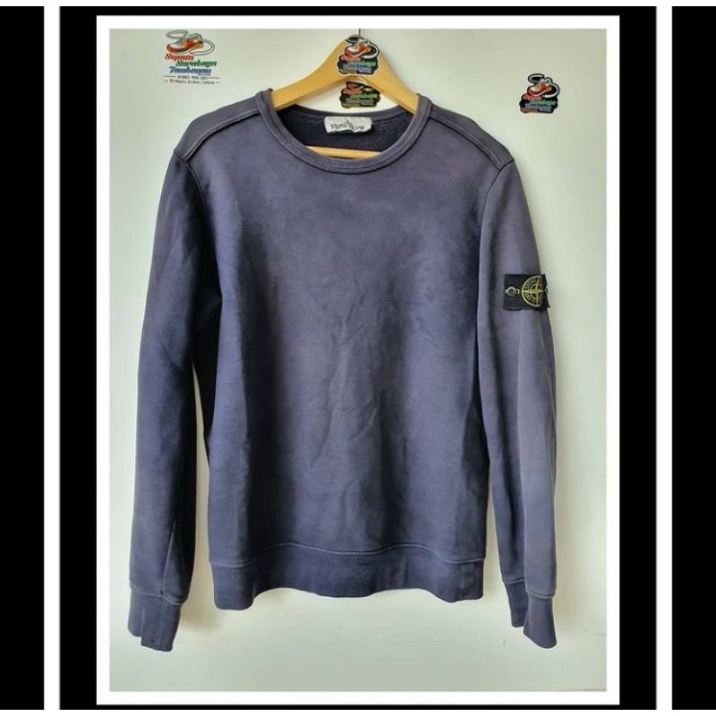 Jual Stone Island Crewneck, Certilogo Authentic SECOND ORIGINAL ...