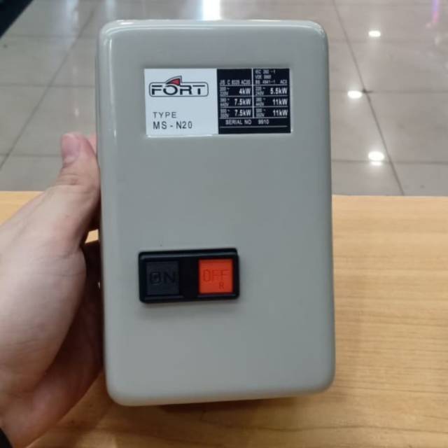 Jual MOTOR STATER ( 3 PHASE ) DOL STARTER MSN-20 | Shopee Indonesia