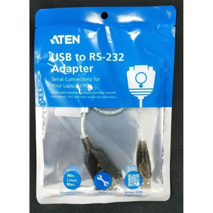 Jual ATEN USB TO SERIAL RS 232 CONVERTER | Shopee Indonesia