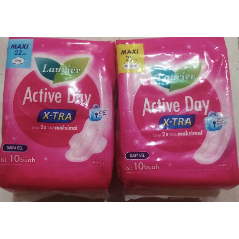 Jual (10 s) Laurier Super Maxi & Super Maxi Wing | Shopee Indonesia