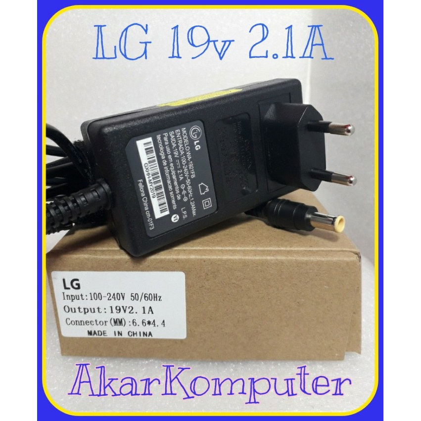 Jual Adaptor TV LG Dan Monitor LG 19V 2.1A | Shopee Indonesia