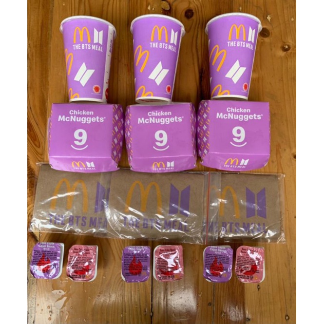 Jual Packaging BTS Meal Fullset | Shopee Indonesia