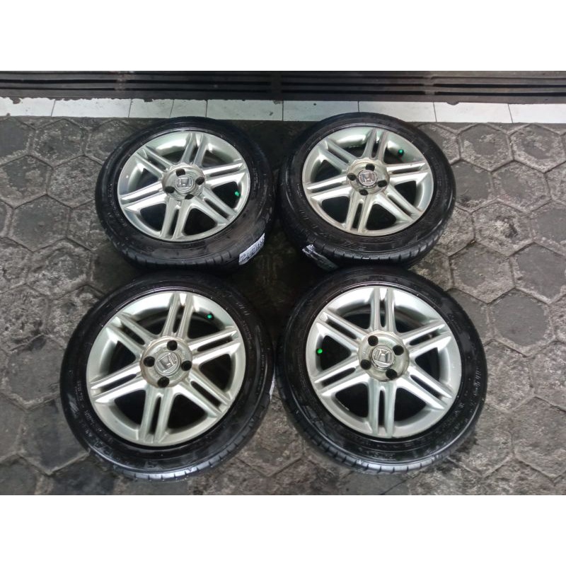 Jual Velg Bekas Std Honda City R15 Pcd 4x100 +Ban 185 55 15 | Shopee ...