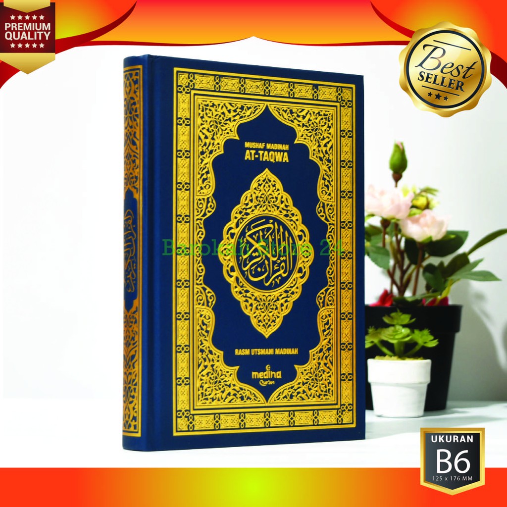Jual Alquran Mushaf Madinah Sedang, Quran Mushaf Madinah At-Taqwa A5 ...