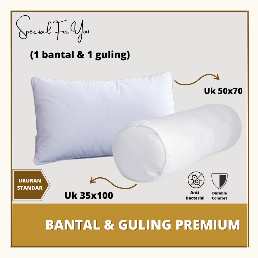 Jual Bantal Guling Premium Home Made Ukuran Standard Bantal : 50 x 70 ...