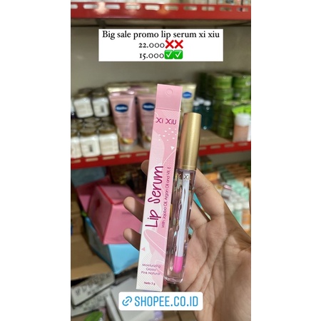 Jual Xi xiu lip serum serum bibir xixiu | Shopee Indonesia