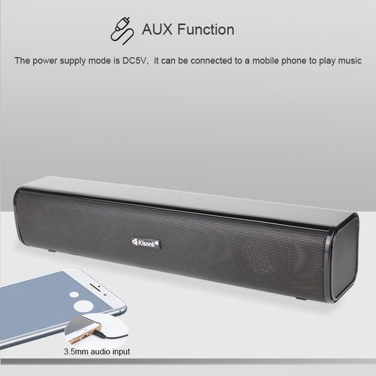 Jual KISONLI Speaker Gaming Komputer Laptop I600 Design Long Strip With ...