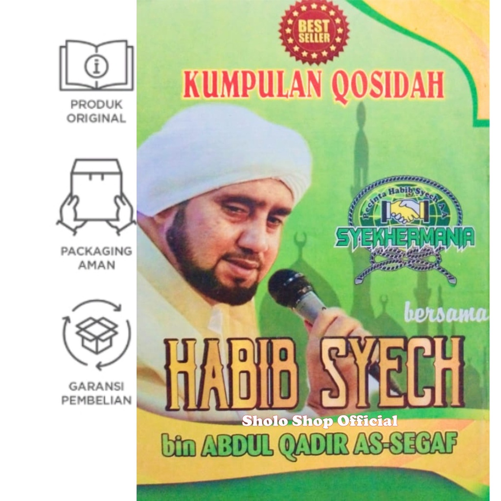 Jual Buku Kumpulan Shalawat Kumpulan Qasidah Kumpulan Qosidah Bersama HABIB SYECH Bin Abdul ...