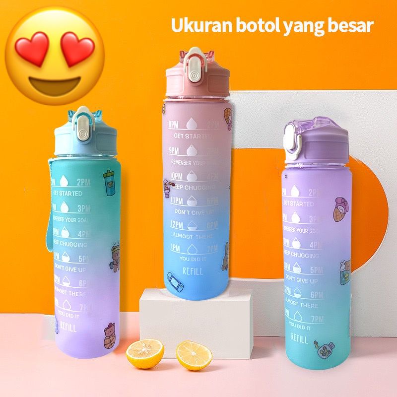 Jual BOTOL VIRAL PELANGI 1 LITER / BOTOL VIRAL 1 LITER / BOTOL VIRAL ...