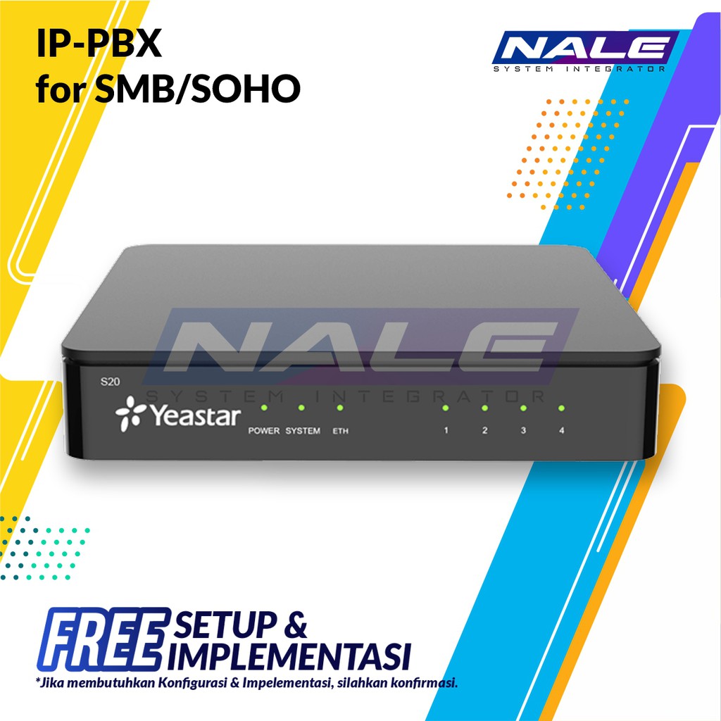 Jual Yeastar IP-PBX for SMB/SOHO PBX S20 | Shopee Indonesia