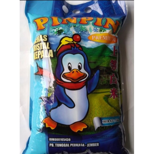 Jual Beras PINPIN/PIN PIN.Kristal Kepala Super Premium Punel 3 kg!! | Shopee Indonesia