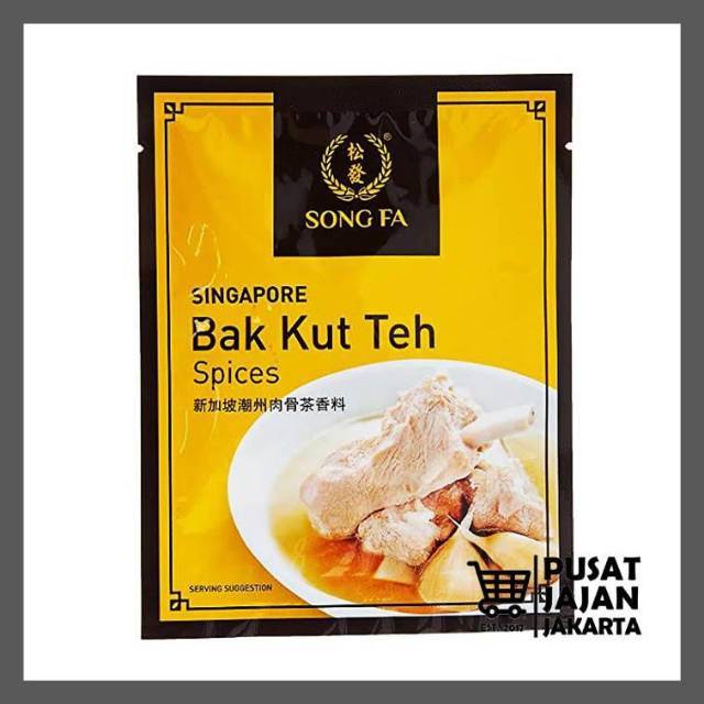 Jual Singapore Bak Kut Teh Song Fa / Seah Spices Bumbu Bakkut Songfa ...