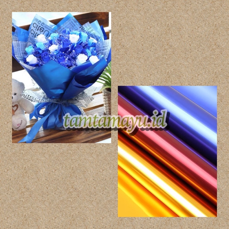 Jual KERTAS MARMER KERTAS METALIK MERAH HIJAU BIRU SILVER PUTIH GOLD ...