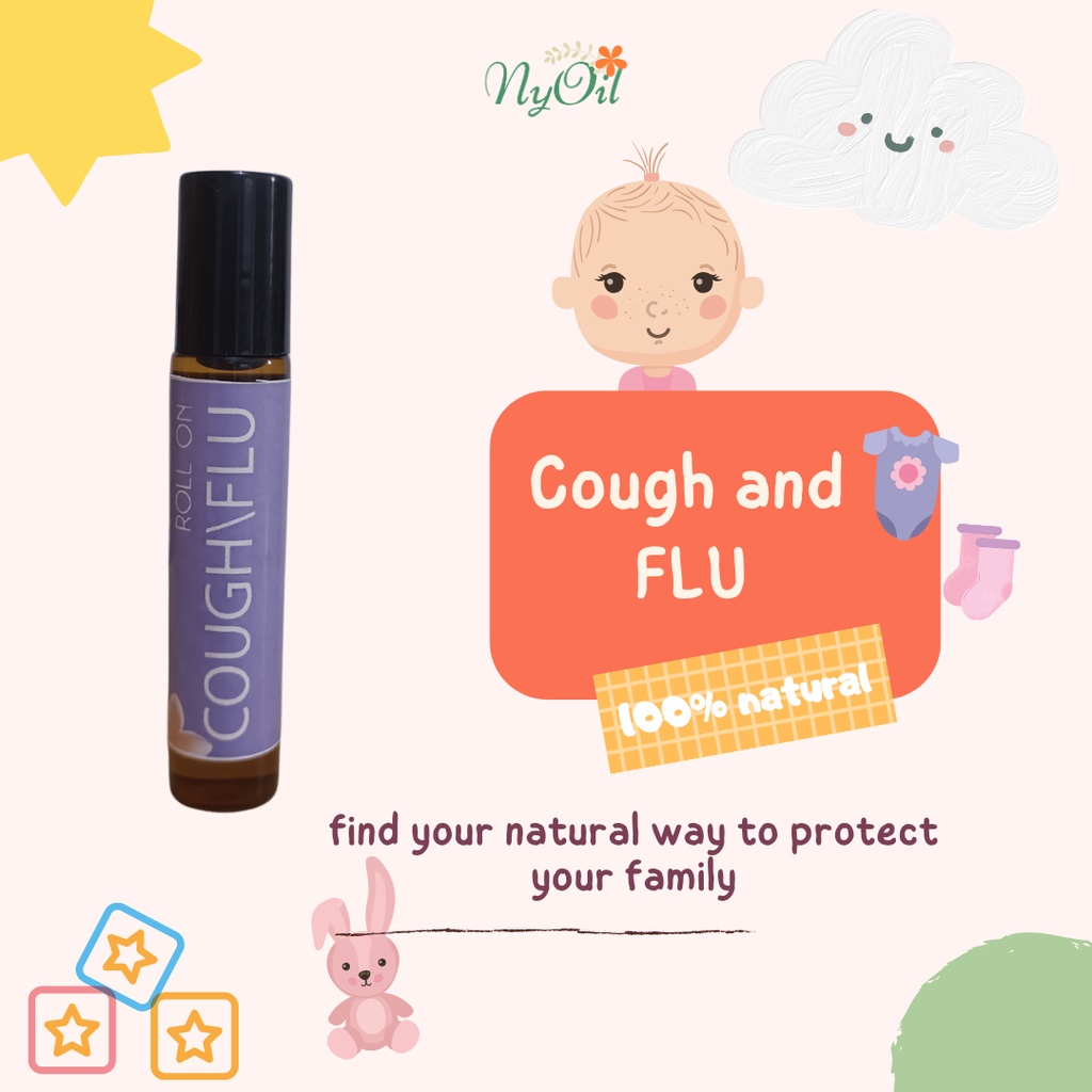 Jual Nyoil Cough n Flu 10ml, BATUK PILEK, BLend ESENSIAL OIL TERBAIK,100% NATURAL | Shopee Indonesia