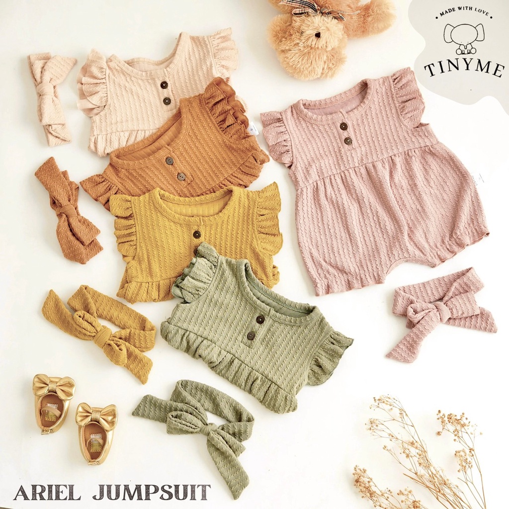 Jual (free bandana) 0-12bln JUMPER RUFFLE BASIC BAYI | JUMPSUIT ROMPER ... Jual (free bandana) 0-12bln JUMPER RUFFLE BASIC BAYI | JUMPSUIT ROMPER ...