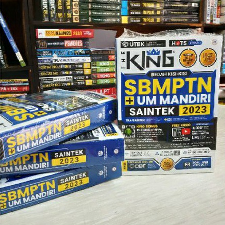 Jual BUKU THE KING SBMPTN + UM MANDIRI SAINTEK 2023 ORIGINAL,BUKU MASUK PERGURUAN TINGGI ...