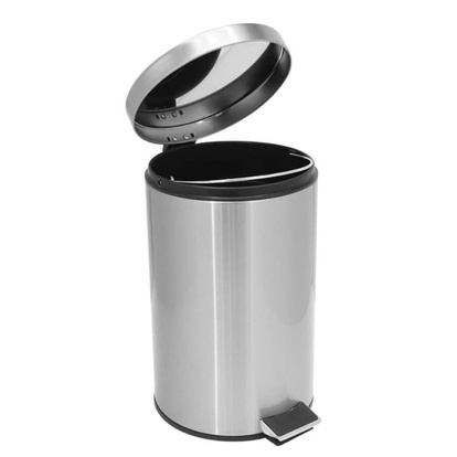 Jual Tong Sampah INFORMA 12 Liter Tempat Sampah 12L Injak Stainless Pedal Bin Slow Close Motion ...