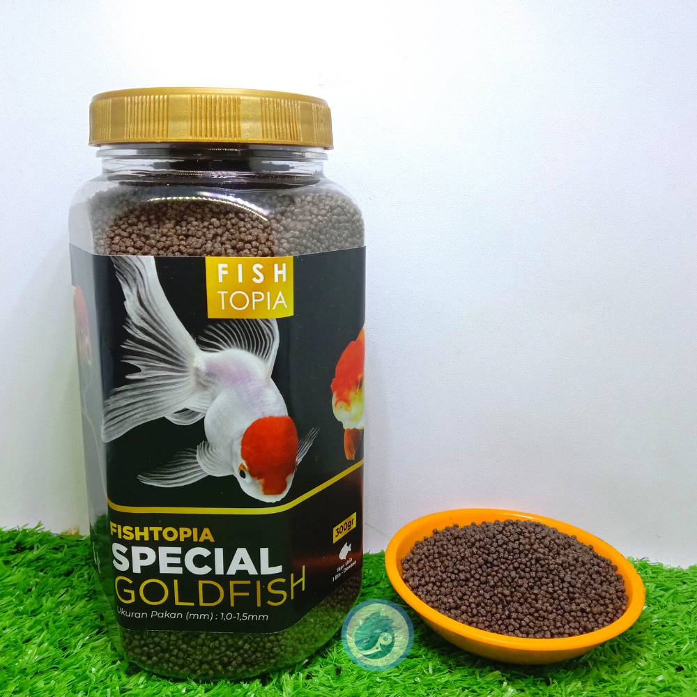 Jual FISHTOPIA GOLD FISH PELLET IKAN MAS KOKI PREMIUM / MAKANAN IKAN ...