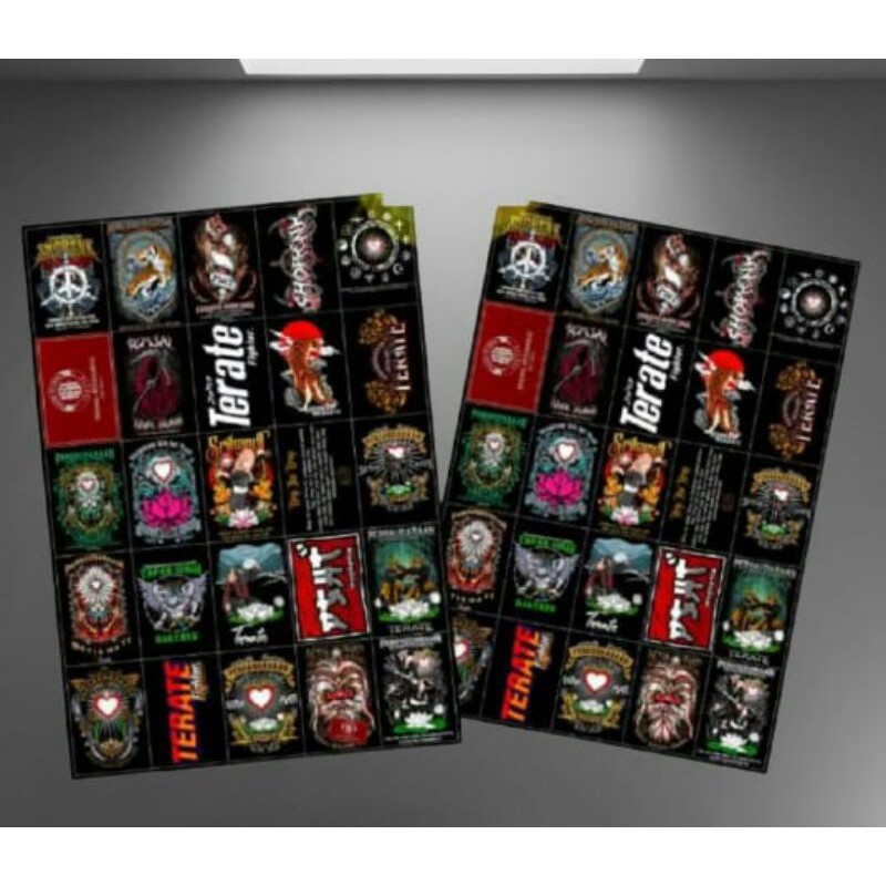 Jual Stiker Lembaran PSHT | Stiker Motif PSHT | Stiker PSHT | Shopee ...
