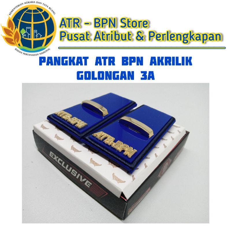 Jual PANGKAT ATR BPN 3A AKRILIK EXCLUSIVE TERBARU | Shopee Indonesia